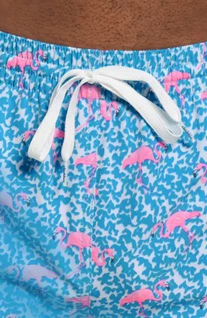 CHUBBIES Classic Lined 5.5-inch Swim Trunks - Bright Blue - Solid