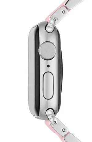 Michele Silicone Apple Watch® Watchband - Pink