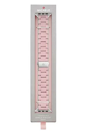 Michele Silicone Apple Watch® Watchband - Pink