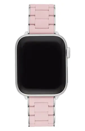Michele Silicone Apple Watch® Watchband - Pink