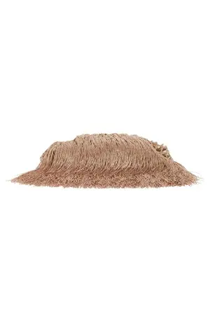 PETIT KOURAJ Mini Fringe Top Handle Bag