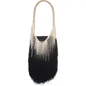 PETIT KOURAJ Le Hoop Top Handle Bag
