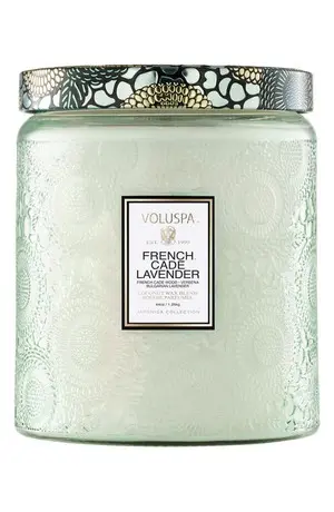 Voluspa French Cade Luxe Jar Candle - French Cade & Lavender