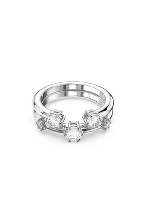 SWAROVSKI Swarovski Constella Ring Set Of 2 Silver