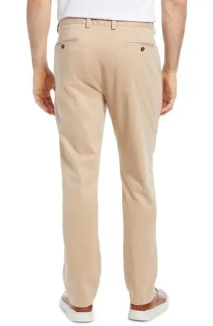 Johnston & Murphy Flat Front Chinos
