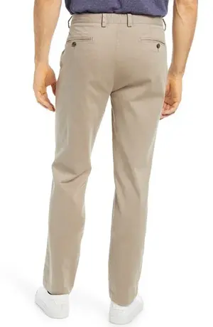 Johnston & Murphy Flat Front Chinos