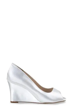 TOUCH UPS Nicole Peep Toe Wedge Pump