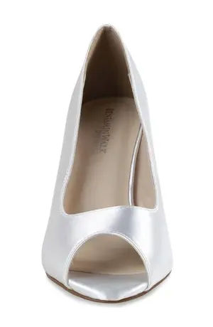 TOUCH UPS Nicole Peep Toe Wedge Pump