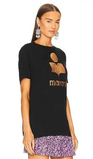 Isabel Marant Zewel Tee - Mordore & Black