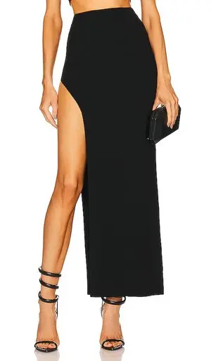 MICHAEL COSTELLO Corrina High Slit Maxi Skirt