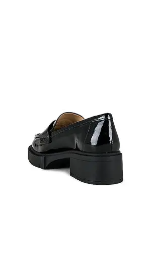 COACH Leah Loafer - Black Patent