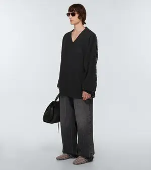 Balenciaga Cozy Bb Monogram Jacquard Slippers