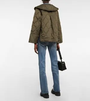 GANNI Quilted Ripstop Jacket