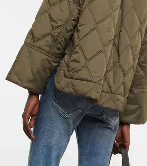 GANNI Quilted Ripstop Jacket