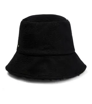 Max Mara Fiducia Logo Bucket Hat - Black