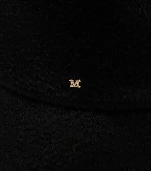 Max Mara Fiducia Logo Bucket Hat - Black