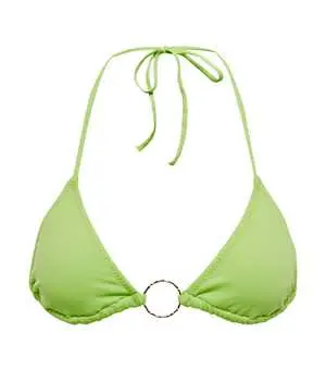 Melissa Odabash Miami Triangle Bikini Top - Green