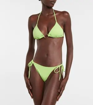 Melissa Odabash Miami Bikini Bottoms - Green