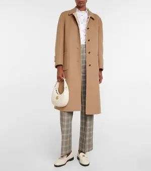 Gucci Double-faced Wool And Silk Coat - Multicoloured