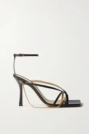 Bottega Veneta Embellished Leather Sandals