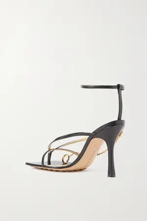 Bottega Veneta Embellished Leather Sandals