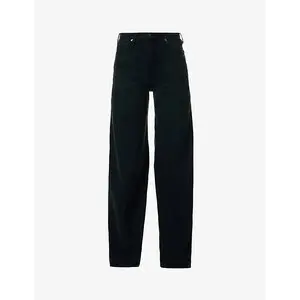 Rag & Bone Sofie Wide-fit Branded-hardware Jeans