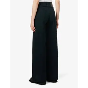 Rag & Bone Sofie Wide-fit Branded-hardware Jeans