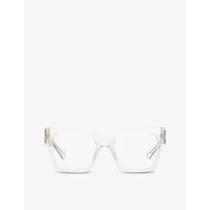 Miu Miu Square-frame Acetate Glasses - Clear