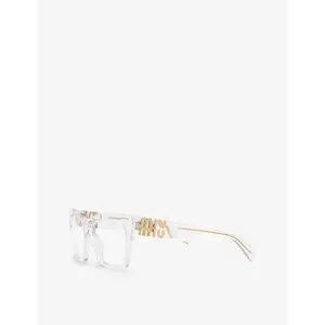 Miu Miu Square-frame Acetate Glasses - Clear