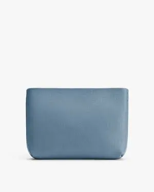 Cuyana Cuyana Mini Zipper Pouch Azure