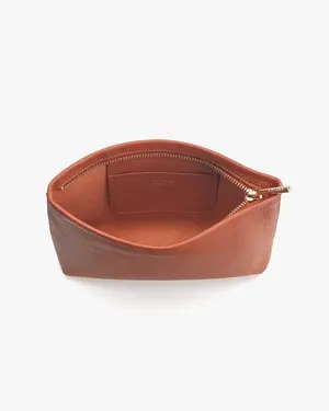 Cuyana Mini Zipper Pouch - Terracotta