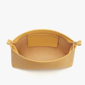 Cuyana Small Zipper Pouch Daffodil