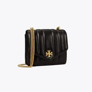 Tory Burch Tory Burch Kira Quilted Square Crossbody Black