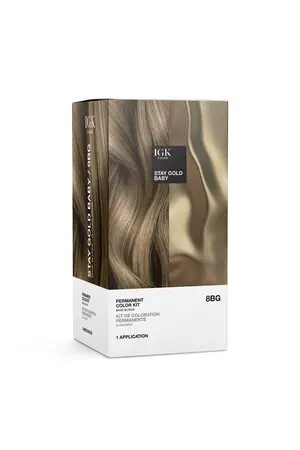 IGK Permanent Color Kit - Stay Gold Baby - Gold