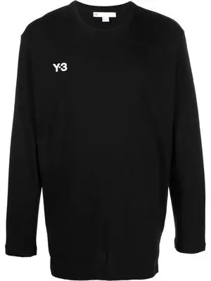 Y3 Logo-print Long-sleeve T-shirt