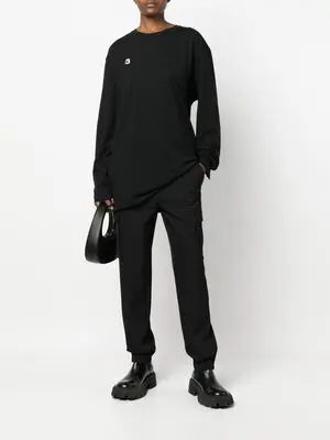 Y3 Logo-print Long-sleeve T-shirt