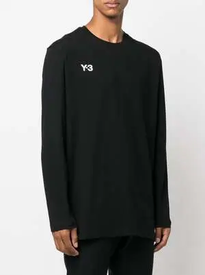 Y3 Logo-print Long-sleeve T-shirt