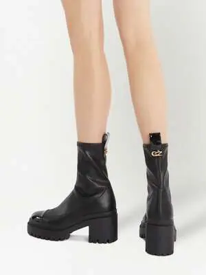 GIUSEPPE ZANOTTI 70mm Vicentha Chunky Boots - Black