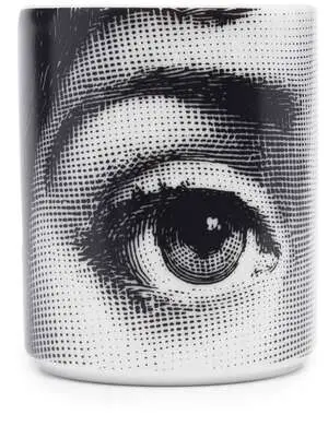 FORNASETTI Occhi Porcelain Cup - White