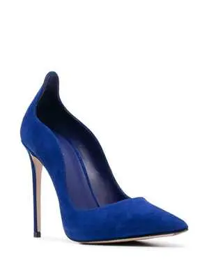 LE SILLA Ivy Scalloped Pumps - Blue