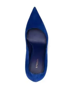 LE SILLA Ivy Scalloped Pumps - Blue