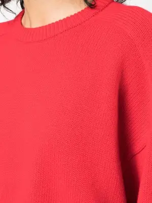 Loulou De Saison Bruzzi Wool-cashmere Jumper - Red