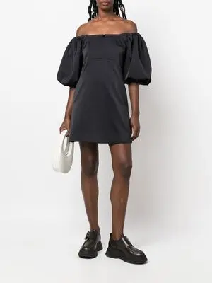 PATOU Puff-sleeve Mini Dress