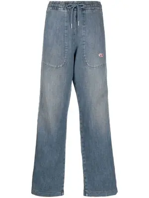 DIESEL® D-martians Track Denim Joggjeans