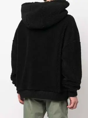 Dsquared2 Fleece Hoodie With Logo Patch