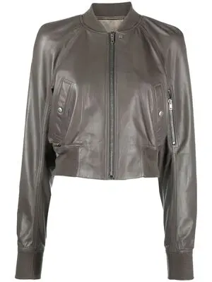 Rick Owens Cropped Flight Jacket