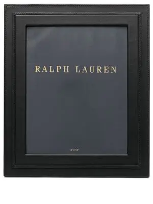 Ralph Lauren Brennan Leather Photo Frame - Black