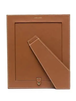 Ralph Lauren Brennan Leather Photo Frame - Brown
