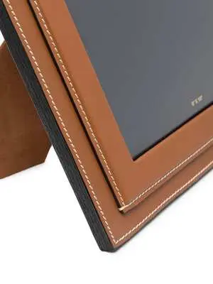 Ralph Lauren Brennan Leather Photo Frame - Brown