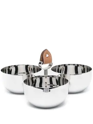 Ralph Lauren Wyatt Triple But Bowls - Silver
